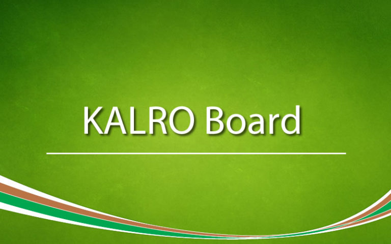 KALRO Board